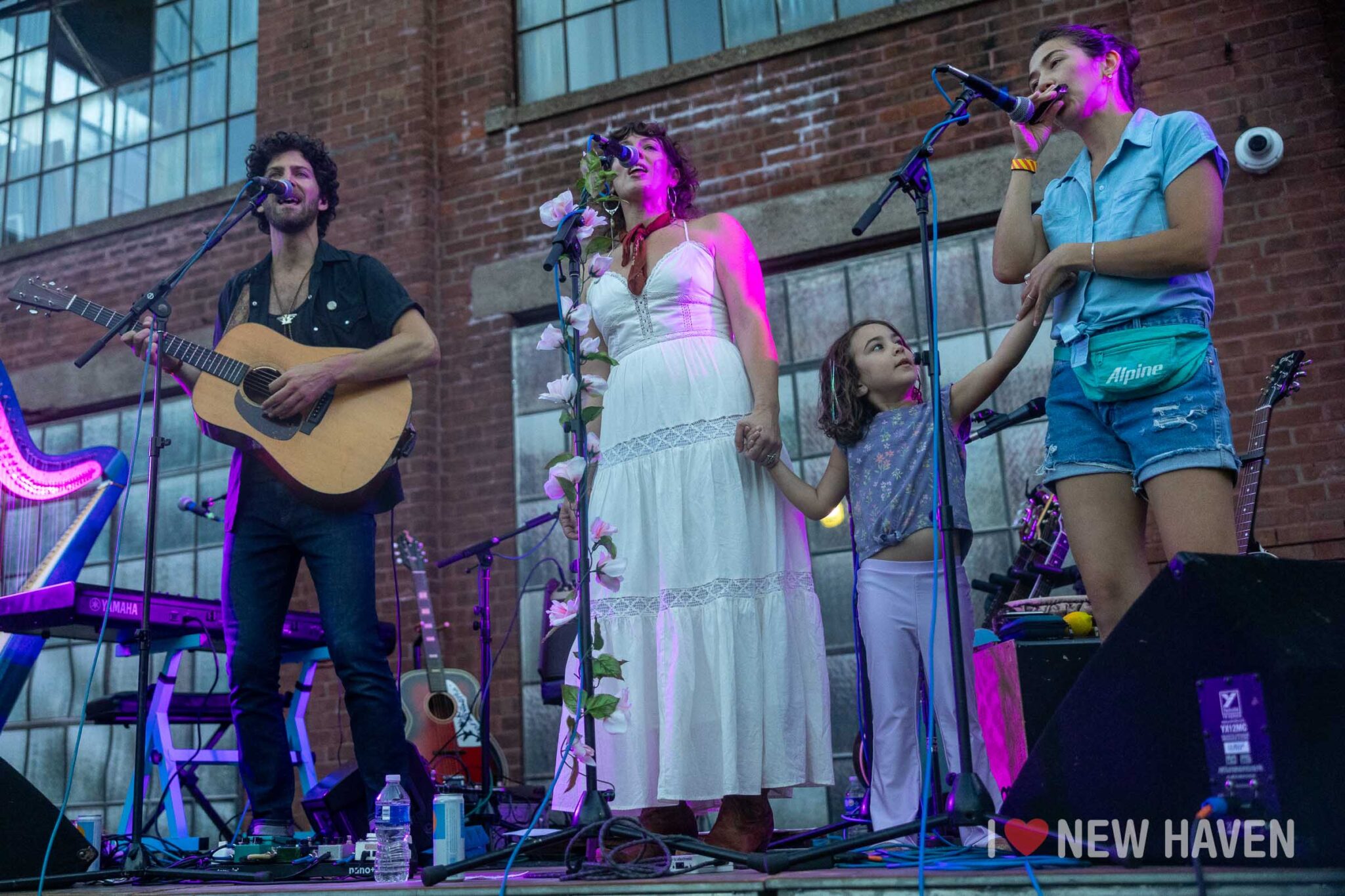Stephen Peter Rogers and Stefanie Clark Harris Performing